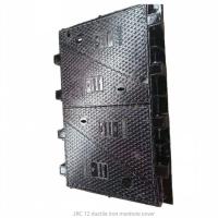 China Ductile Iron Manhole Cover Heavy-Duty EN124 D400 GGG50 Round Square for Municipal Road Sewer Anti-Theft Watertight for sale