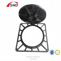 China Ductile Iron Manhole Cover Heavy-Duty EN124 D400 GGG50 Round Square for Municipal Road Sewer Anti-Theft Watertight for sale