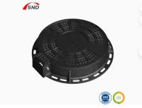China Round Ductile Iron Manhole Cover D400 EN124‑2 Heavy Duty With Lock Frame For Roadway for sale