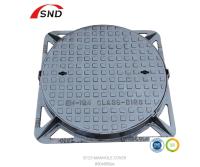 China EN124 Heavy Duty Ductile Iron Drain Grate C250 D400 Rainwater Sewer Grate for Municipal Road Construction for sale