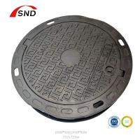 China EN124 Heavy Duty Ductile Iron Drain Grate C250 D400 Rainwater Sewer Grate for Municipal Road Construction for sale