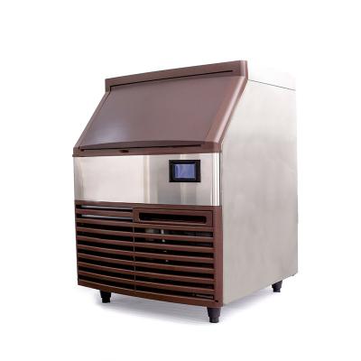 China LZ-150 Stainless Steel Automatic Ice Maker with Touchpad Control Panel and 60 Capacity for sale
