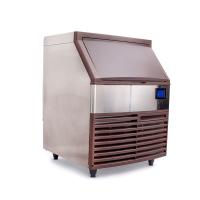 China LZ-150 Stainless Steel Automatic Ice Maker with Touchpad Control Panel and 60 Capacity for sale