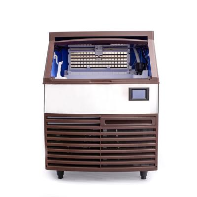 China Newest Design Electric Ice Cube Machine for Food Beverage Shop 120Kg 24Hrs Hotels for sale