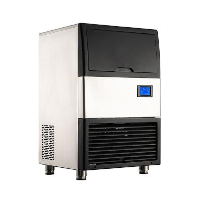 China Electric current 3A 28kg 24Hours LZ-60 Clear Ice Machine Manufacture Design Ice Cylinder Ice Maker for sale