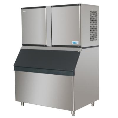 China Filling capacity 800g 900Kg Daily Output Cube Ice Machine for Food Beverage Shop for sale