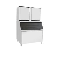 China Filling capacity 800g 900Kg Daily Output Cube Ice Machine for Food Beverage Shop for sale