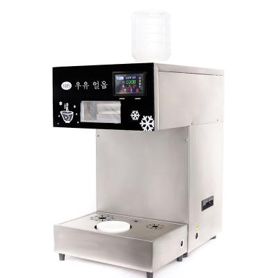 China 220Kg 24Hour High Speed Snow Ice Machine with Yield kg 220 and Refrigerant R404a for sale