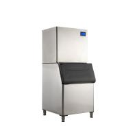 China 2023 Summer Necessity 500kg Restaurant Cube Ice Machine with Ice Storage Capacity of 400kg for sale