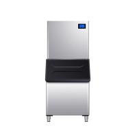 China 2023 Summer Necessity 500kg Restaurant Cube Ice Machine with Ice Storage Capacity of 400kg for sale