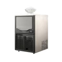 China Electric current 2.8A Commercial Fast Food Ice Maker Machine 80kg Per Day for sale