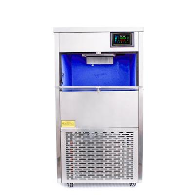 China 100Kg Per Day Energy Saving Stainless Steel Snowflake Ice Machine for Home 500*520*950mm for sale