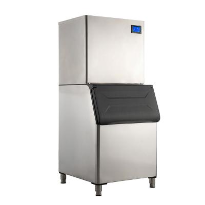China 760*600*670mm LZ-1000 Commercial Ice Maker Crystal Clear Ice Cube Machine 450kg Per Day for sale