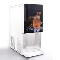 China 120kg Per Day KS-120 Commercial Ice Maker Machine And Water Dispenser With Water Filter for sale