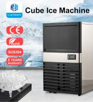 China 30kg Ice Storage Capacity Commercial Ice Cube Machine LZ-120 for Bulgaria Country for sale