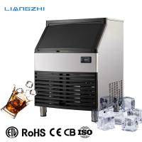 China 90KG Daily Ice Production Press Type Crystal Ice Cube Maker for Sri Lanka Market for sale