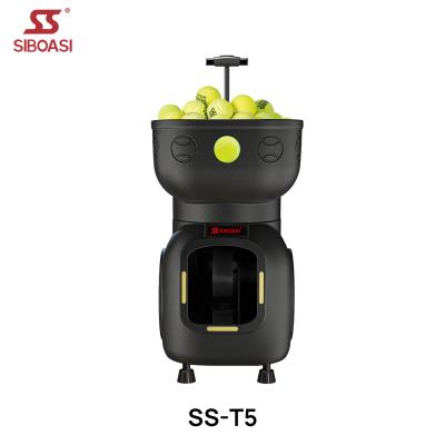 China SIBOASI T5 APP Control Mini Shooting Tennis Machine Ball for Training for sale