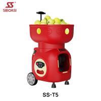 China SIBOASI T5 APP Control Mini Shooting Tennis Machine Ball for Training for sale