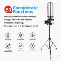 China SIBOASI B3 Badminton Shuttlecock Feeder Machine Smart Badminton Shooting Machine for Training for sale