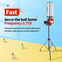 China SIBOASI B3 Badminton Shuttlecock Feeder Machine Smart Badminton Shooting Machine for Training for sale