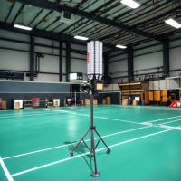 China 2025 SIBOASI B3 Badminton Shuttlecock Feeder Machine Smart Badminton Shooting Machine for Training for sale