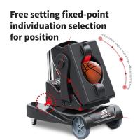 China 2025 SIBOASI K2 Multiple Angle Trainer Smart APP & Remote Control Automatic Basketball Shooting Throwing Machine Professional Training for sale