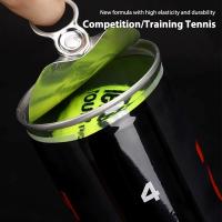China Wholesale Tennis  1 Can 4 Balls Training Tennis Balls High Elastic Resistant Rubber Sports Racket Padel Ball for sale