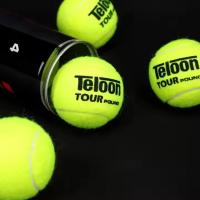 China Wholesale Tennis  1 Can 4 Balls Training Tennis Balls High Elastic Resistant Rubber Sports Racket Padel Ball for sale