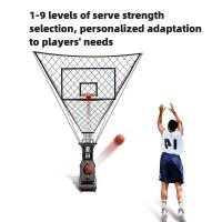 China SIBOASI K3 Multiple Angle Trainer Smart APP & Remote Control Automatic Basketball Shooting Throwing Machine Professional Training for sale
