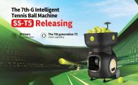 China SIBOASI T5 APP Control Mini Shooting Tennis Machine Ball for Training for sale