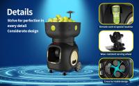 China SIBOASI T5 APP Control Mini Shooting Tennis Machine Ball for Training for sale