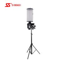 China Badminton Shuttlecock Feeder Machine 180 Balls Capacity 33 Degrees Angle for sale
