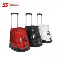 China 150 Balls Capacity Siboasi Sports Tennis Ball Machine Launcher for sale