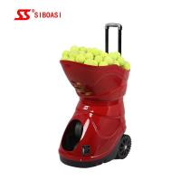 China Intelligent Tennis Ball Launcher With LCD Remote Control and large internal battery for sale