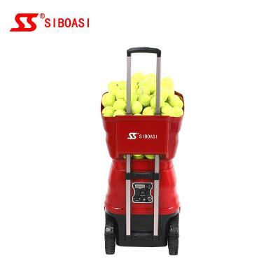 China Portable Tennis Ball Serving Machine For Personal or Professional Training With Internal Battery and Remote Control for sale