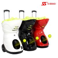 China 120W Smart Tennis Ball Machine Server Random Function Remote Control for sale
