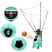 China Smart Sports Equipment Basketball Shooter Machine With 3 Balls Capacity For Training for sale