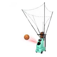 China Light Green Basketball Shooting Machine , ROHS Basketball Automatic Rebounder for sale
