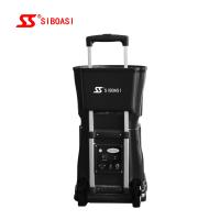 China Remote Control Tennis Cannon Ball Machine Topspin And Backspin Adjustment for sale