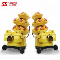 China Inclination Angle Adjustable Soccer Football Snapping Machine Self feeding for sale