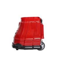 China 150 Ball Capacity Professional Tennis Ball Launcher Humanized Design for sale