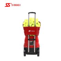 China Siboasi Tennis Ball Training Machine Remote Controlled 120W AC 100V for sale