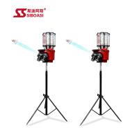 China 100 Balls Capacity Badminton Machine , 28KG Badminton Shuttlecock Machine for sale