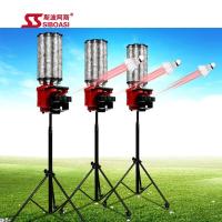China Red Badminton Shuttlecock Feeder Machine 145cm-215cm Lifting Random function for sale