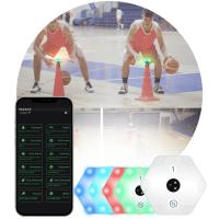 China Smart APP Bluetooth Operation Agility Reaction Lights For Sports Training for sale