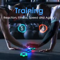 China Smart APP Bluetooth Operation Agility Reaction Lights For Sports Training for sale