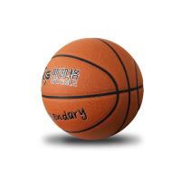 China Customized Logo Hygroscopic PU Leather Basketball Size 6 7 For Training for sale