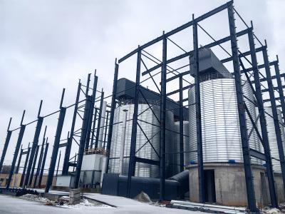 China Q355B Steel Industrial Building 15m - 30m Commercial Metal Buildings for sale