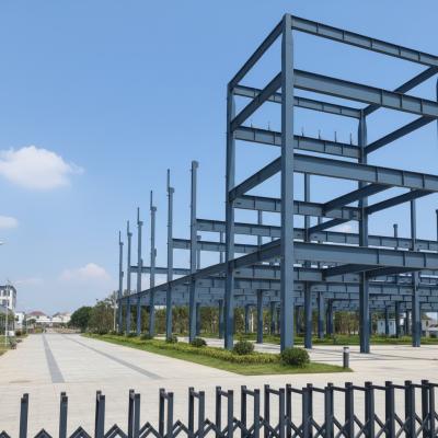 China Customizable Commercial Steel Construction High Strength Frame Structure Building Construction for sale