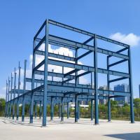China Flexible Custom Steel Constructions Commercial Metal Building Construction Versatile for sale